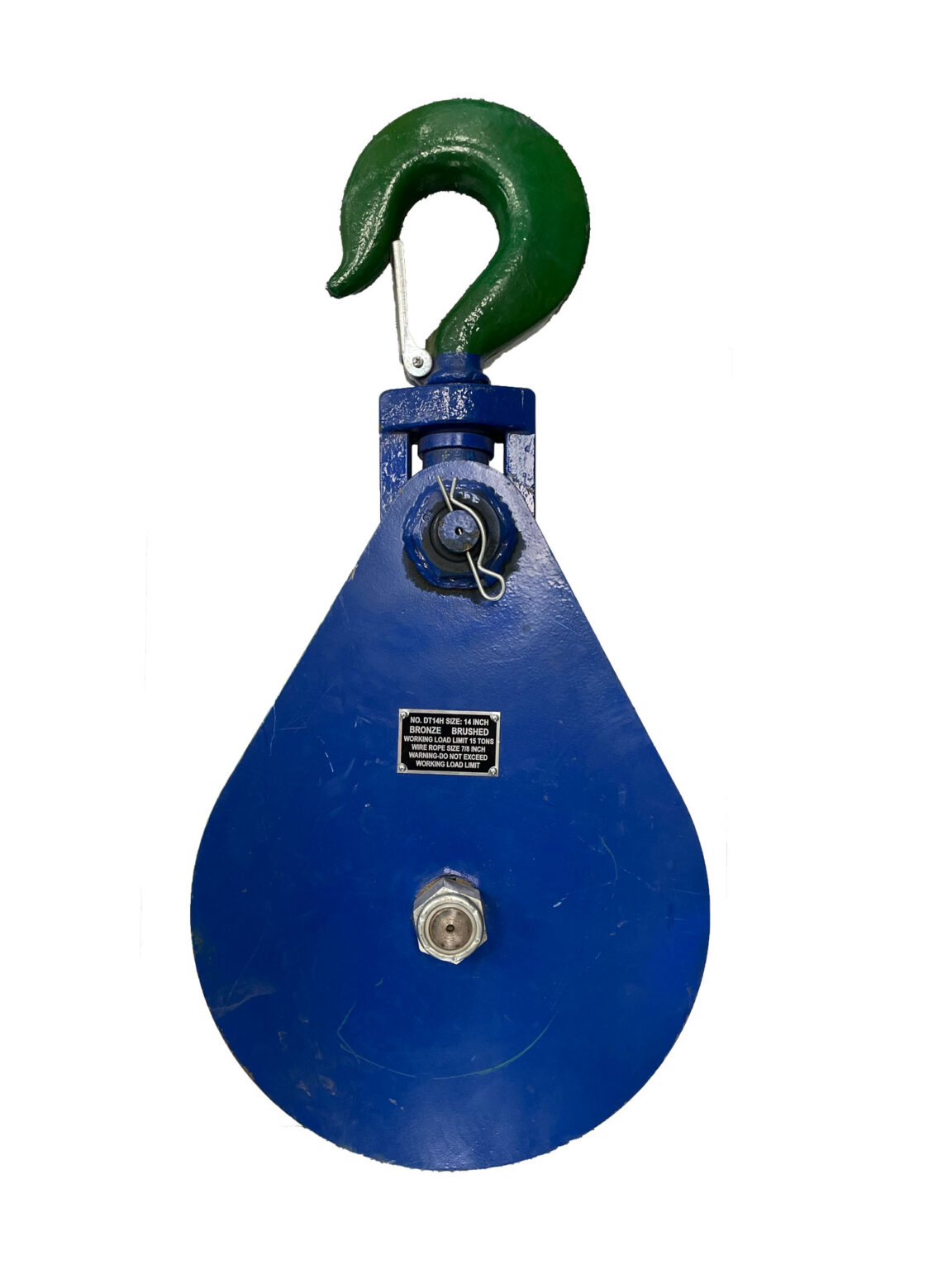 Double Sheave Snatch Block w/ Hook -12 Ton - 6" - Certified Sales & Rentals