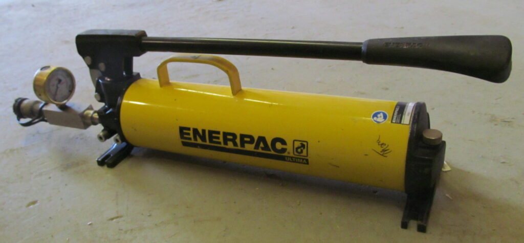 Enerpac - P80 2-Stage Hand Pump - 10,000psi - Certified Sales & Rentals