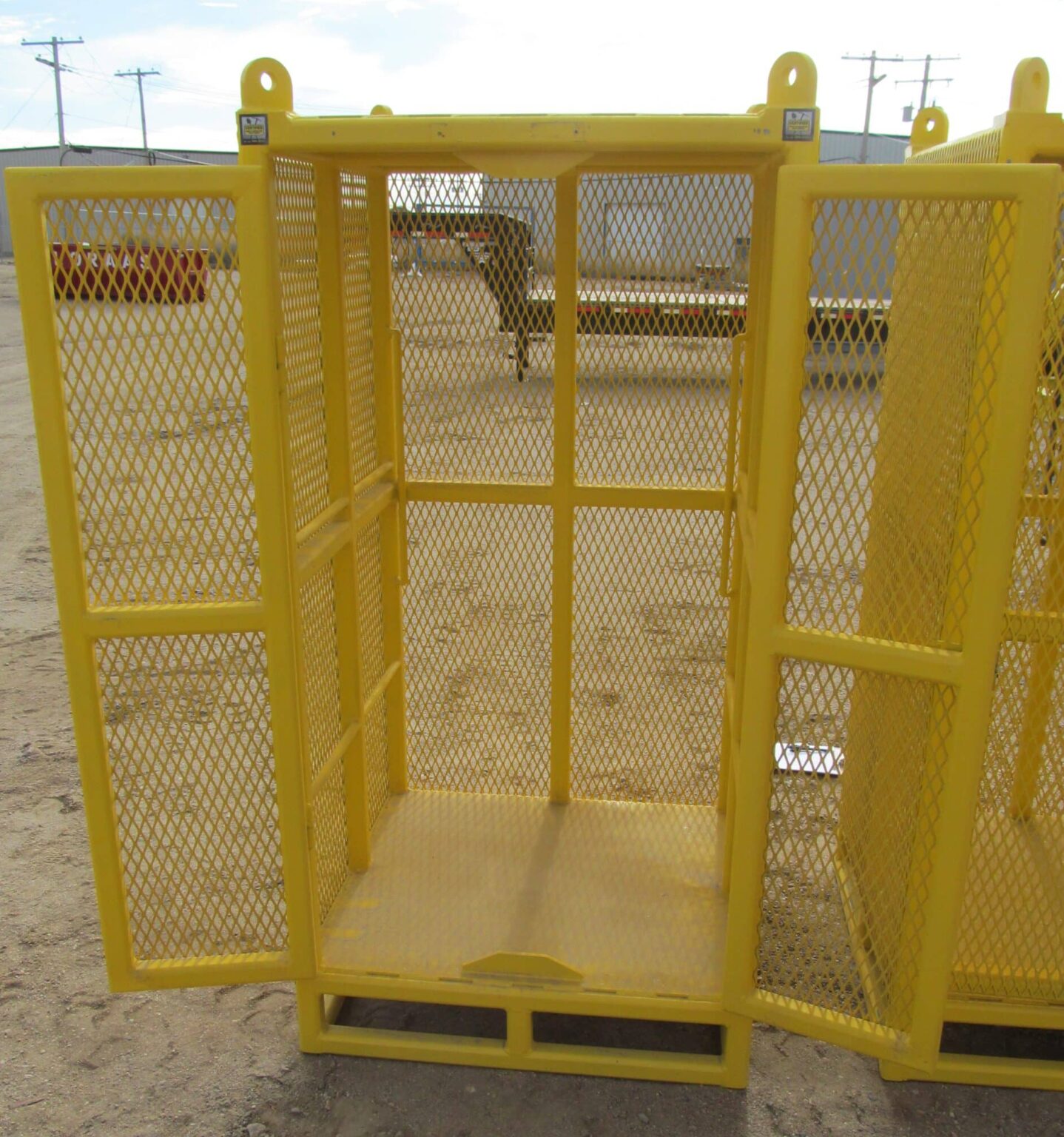 Portable Gas Cylinder Rack - Certified Sales & Rentals