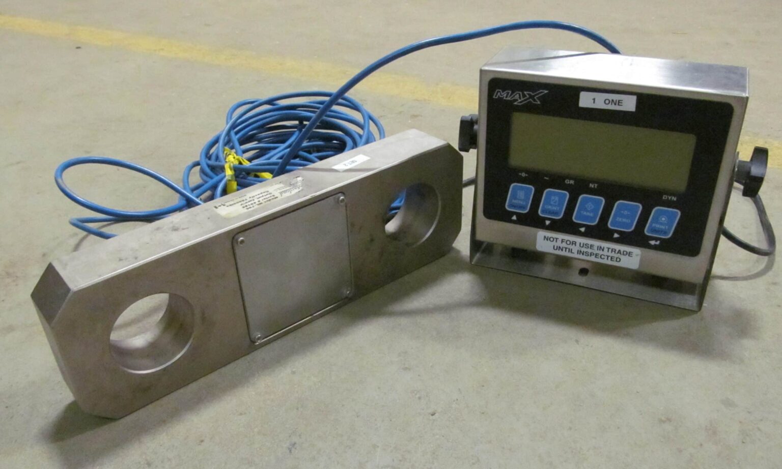 Load Cell - Massload - 250,000lb Capacity - Certified Sales & Rentals