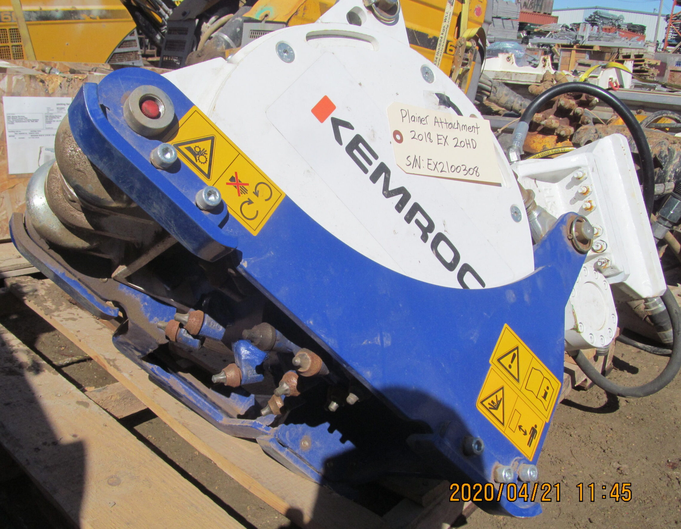 Kemroc - Patch Planer Cutting Head - EX20HD - Certified Sales & Rentals