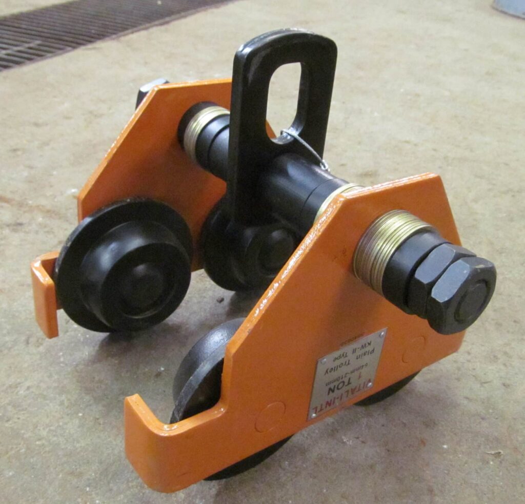 Vestil - Quick Install Beam Trolley - 5 Ton - Certified Sales & Rentals