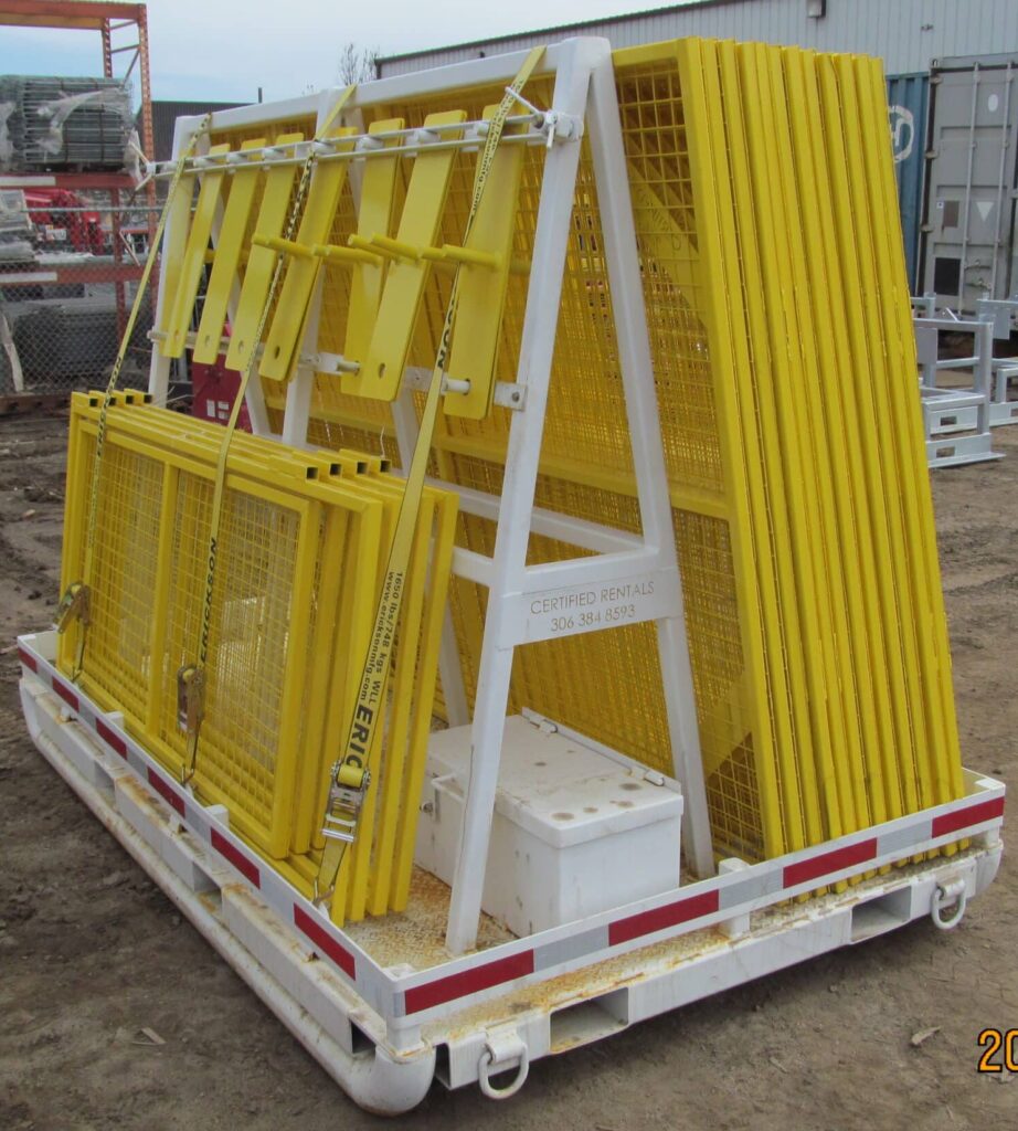 Barricade Panels - 6' x 8' - Set of 12 - Certified Sales & Rentals