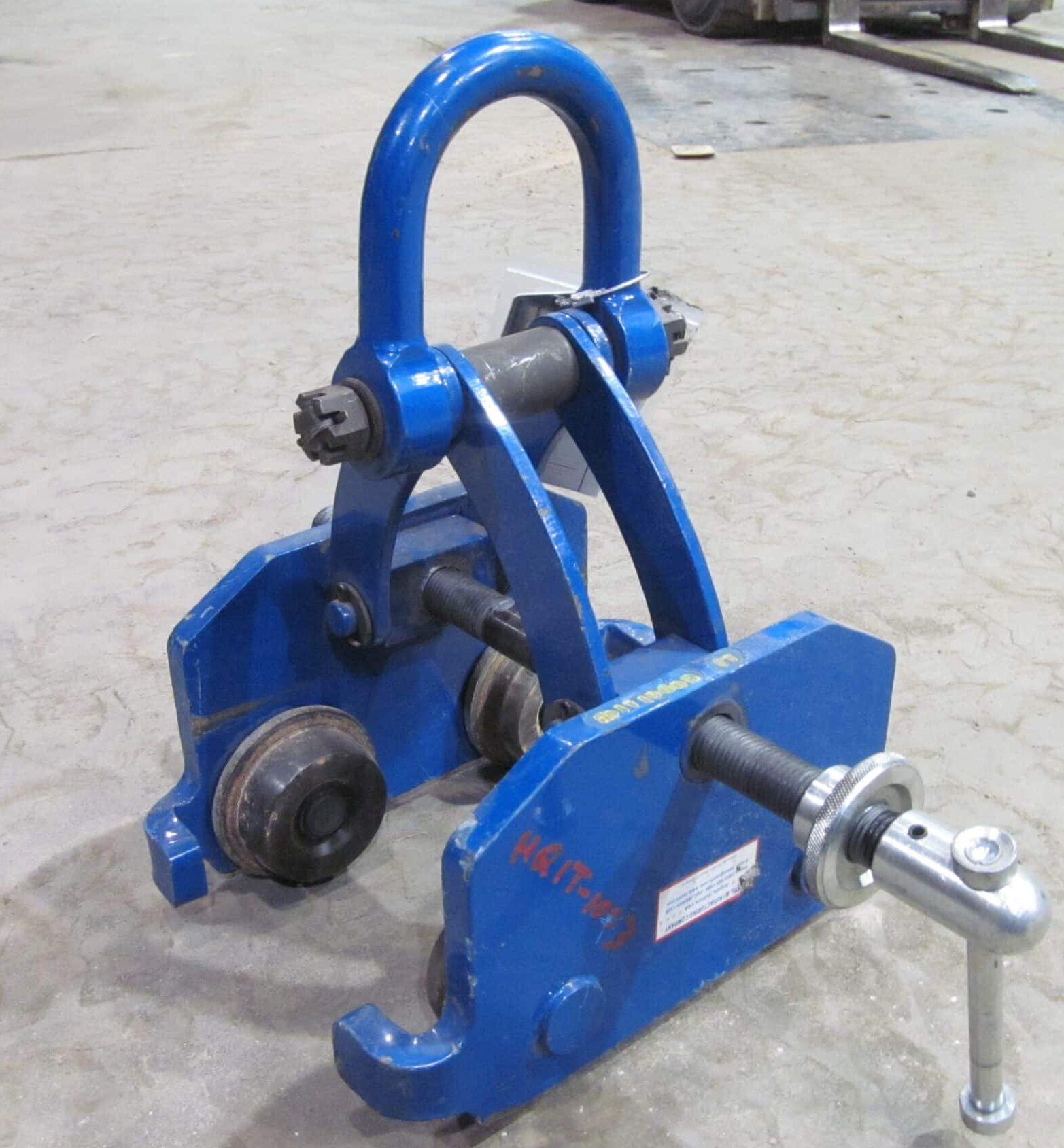 Vestil - Quick Install Beam Trolley - 5 Ton - Certified Sales & Rentals