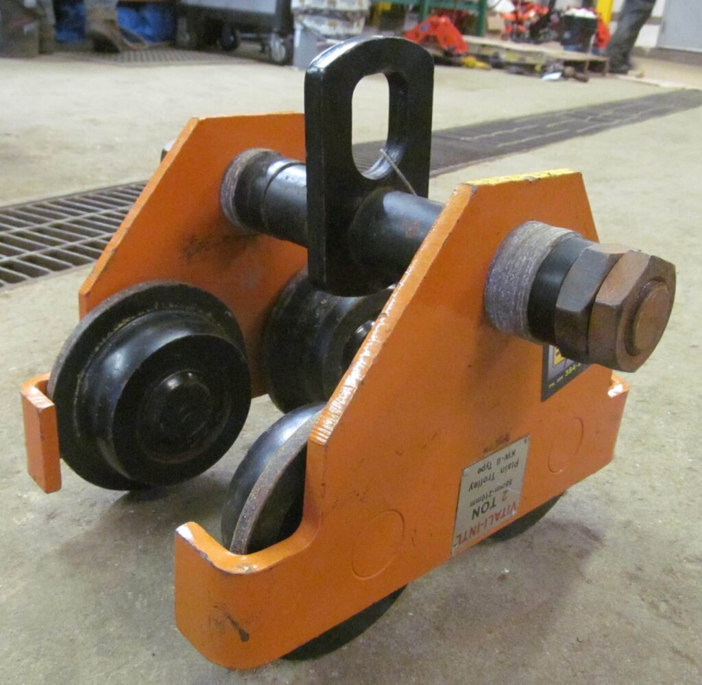 Vestil - Quick Install Beam Trolley - 5 Ton - Certified Sales & Rentals