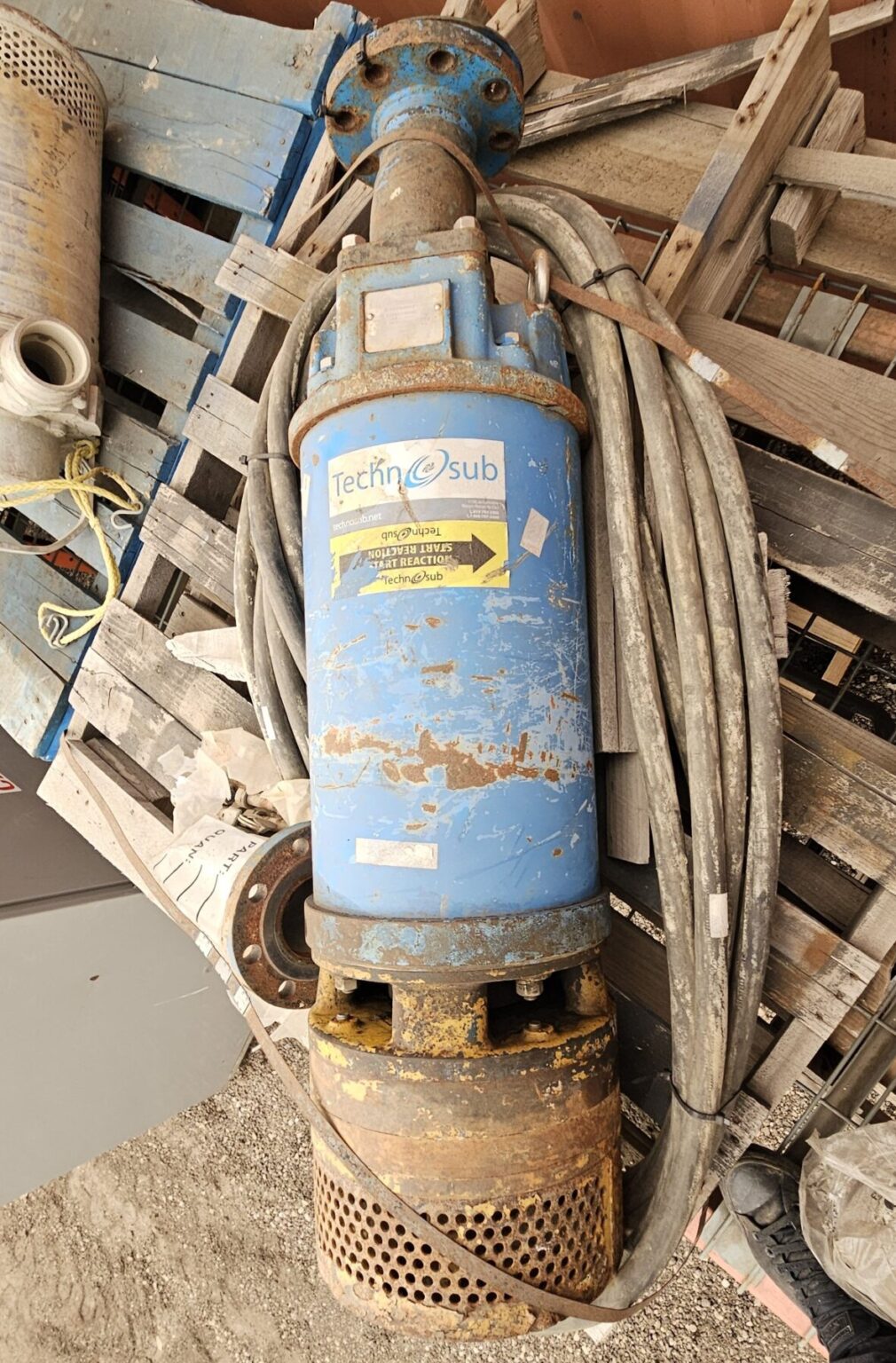 Flygt Submersible Pump - 6" Discharge, 20HP - Certified Sales & Rentals